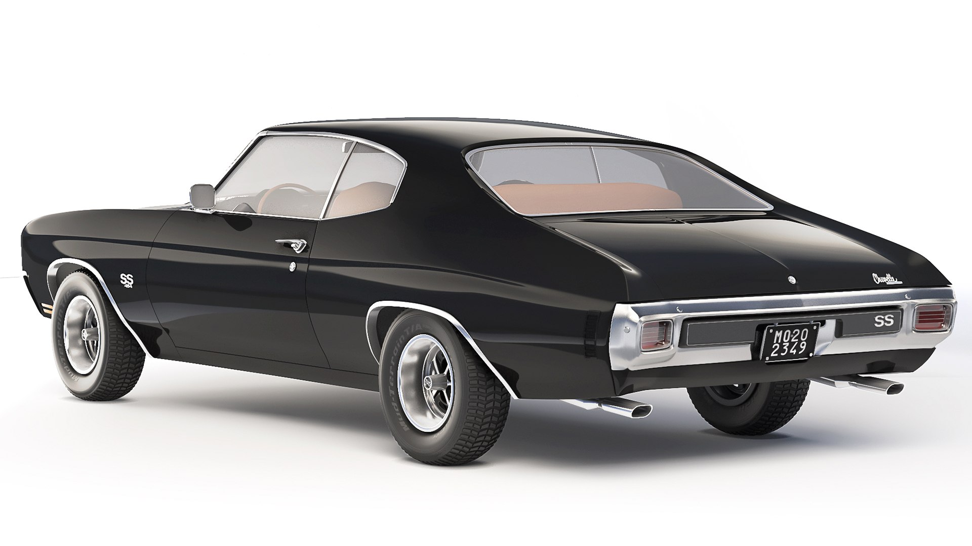 3D Chevrolet Chevelle SS 454 1970 - TurboSquid 2011854