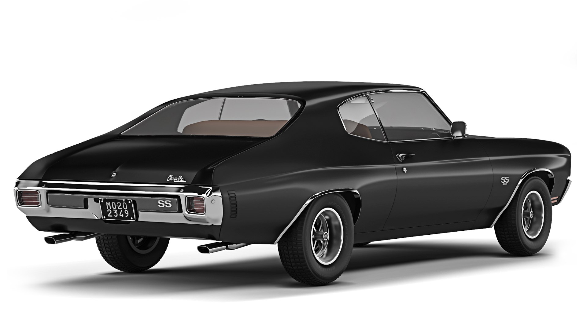 3D Chevrolet Chevelle SS 454 1970 - TurboSquid 2011854