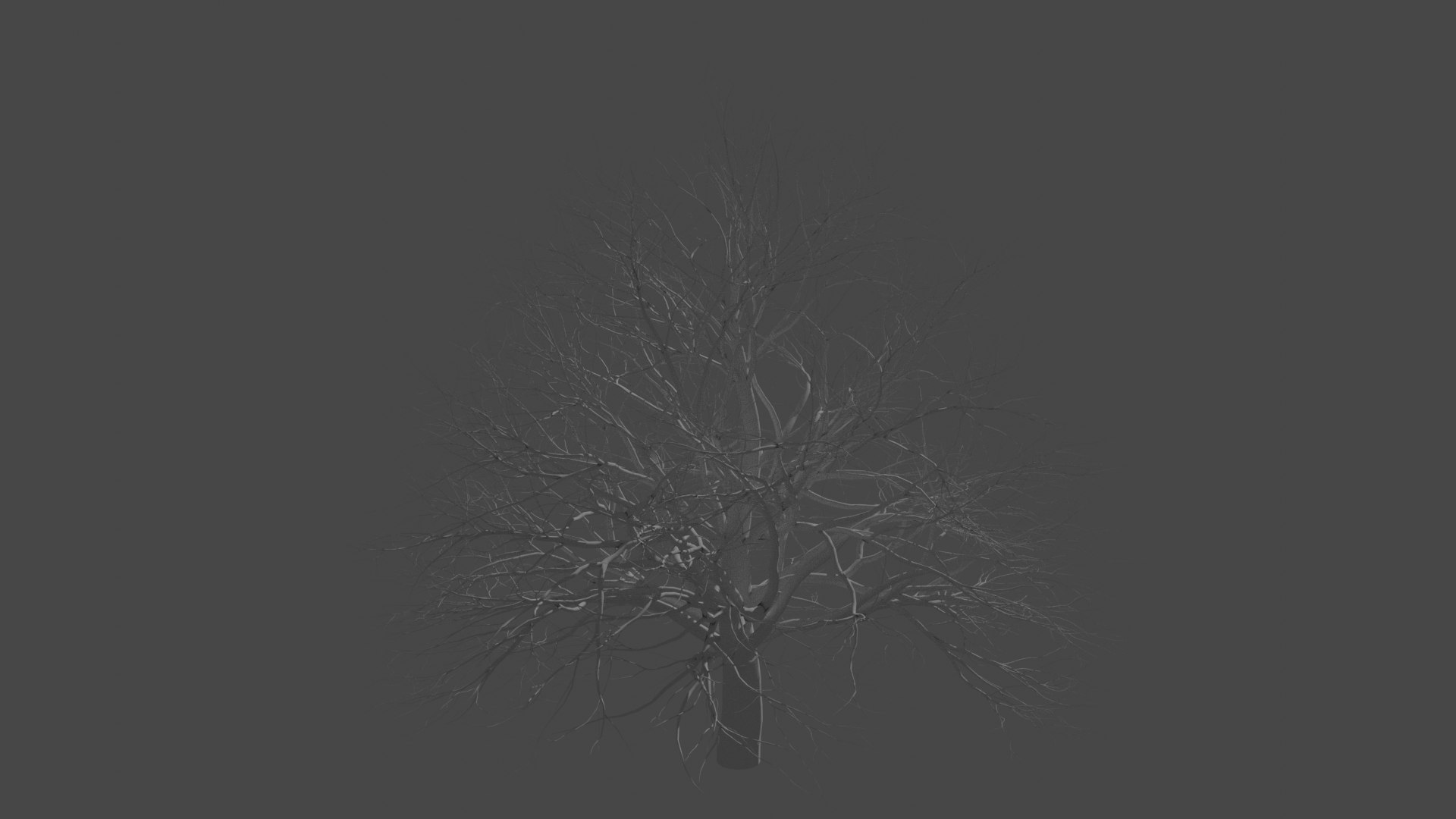 3D Model Night Tree Pack - TurboSquid 1575457