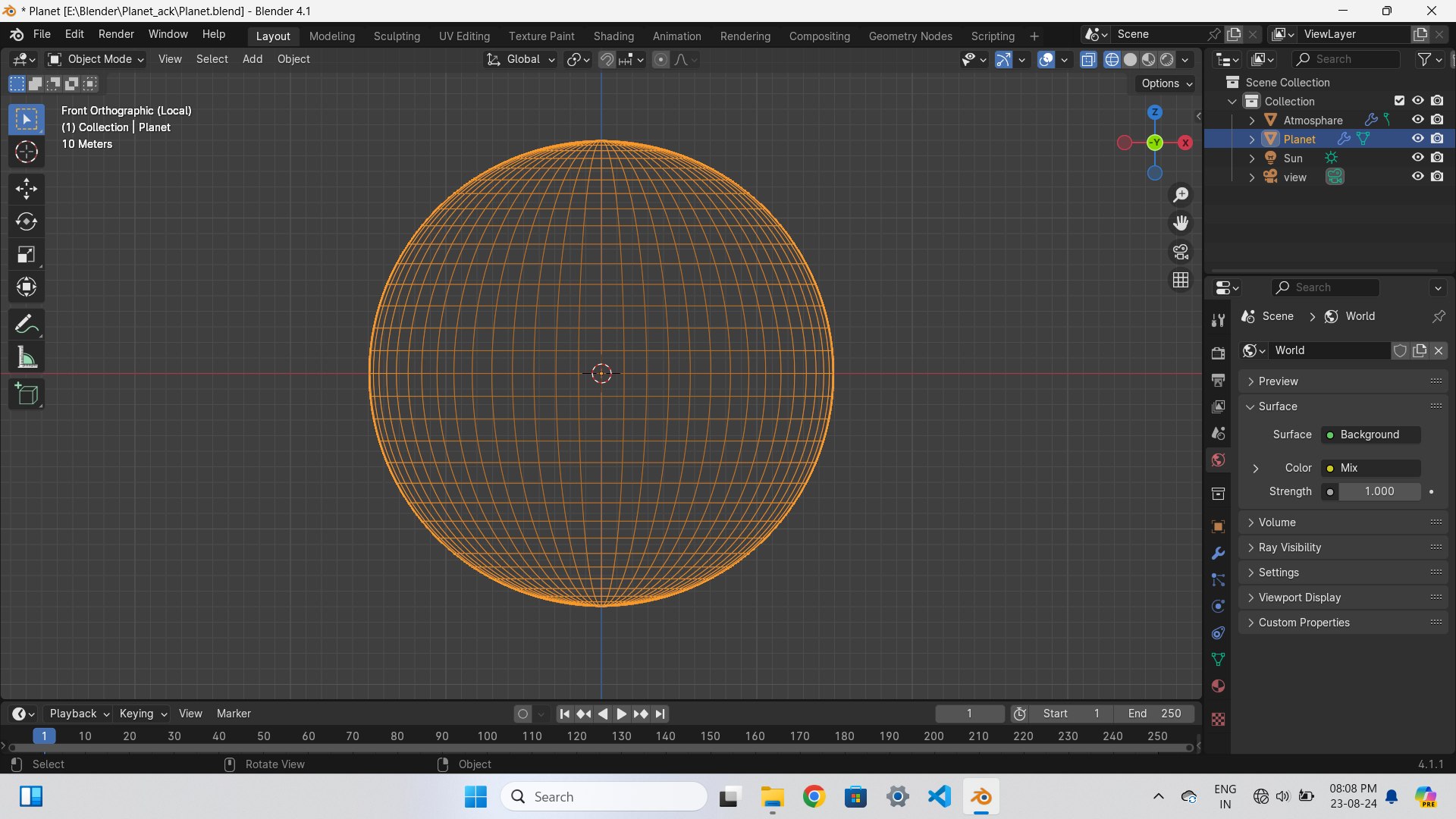 3D Model Customizable Realistic 3D Planet Model - TurboSquid 2275175