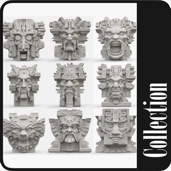 3D Aztec Models | TurboSquid