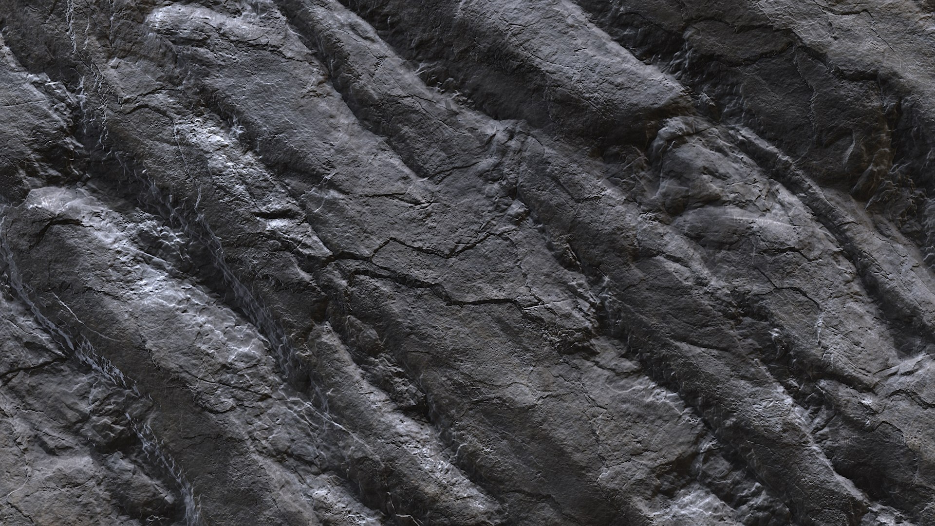 Tileable Rock Surface 4x4m Game Ready 3D Model - TurboSquid 2506786