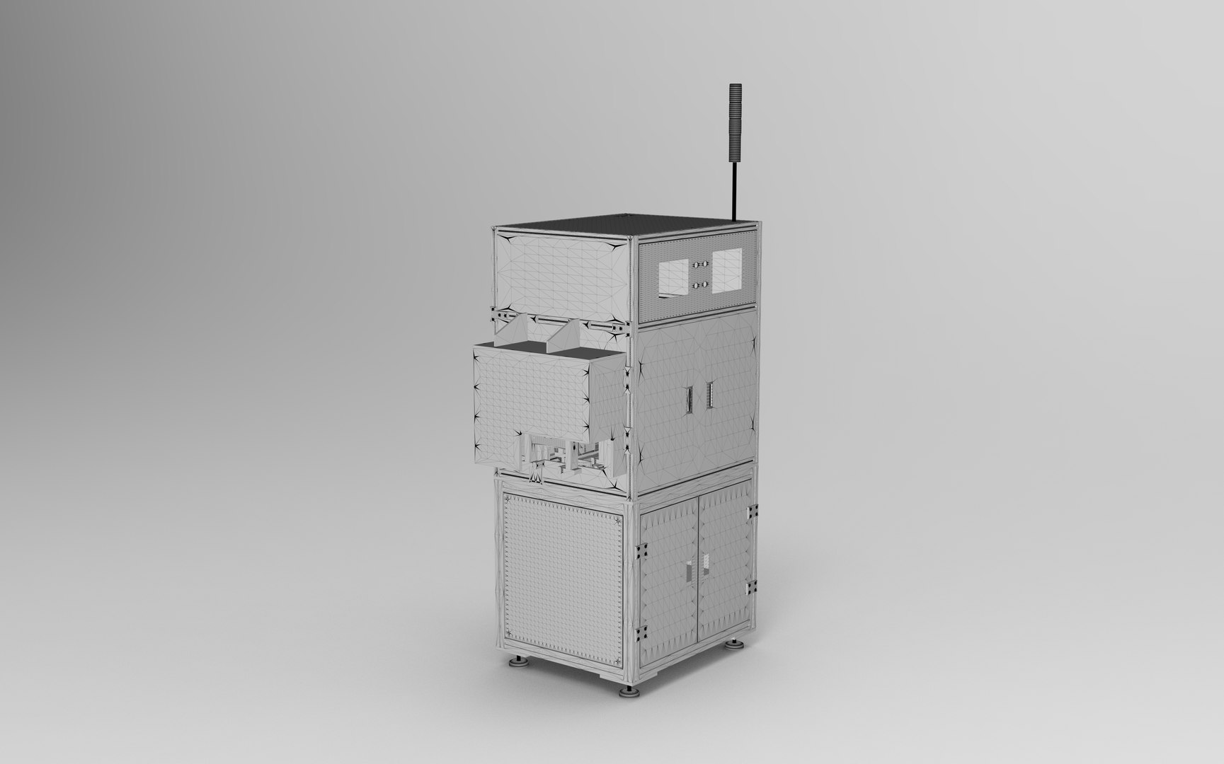 PCBA Board Automatic Locking Screw Machine 3D model - TurboSquid 1896508