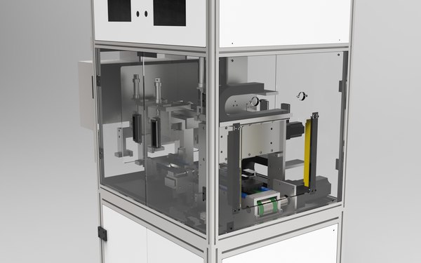 PCBA Board Automatic Locking Screw Machine 3D model - TurboSquid 1896508