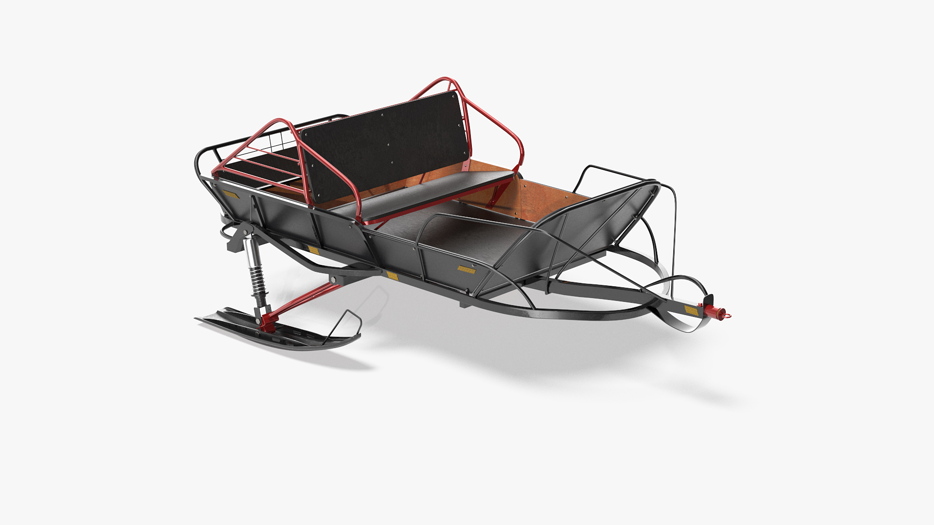 Snowmobile Sled 3D Model - TurboSquid 2273687