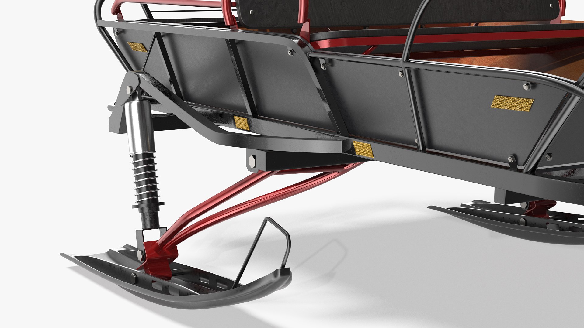 Snowmobile Sled 3D Model - TurboSquid 2273687