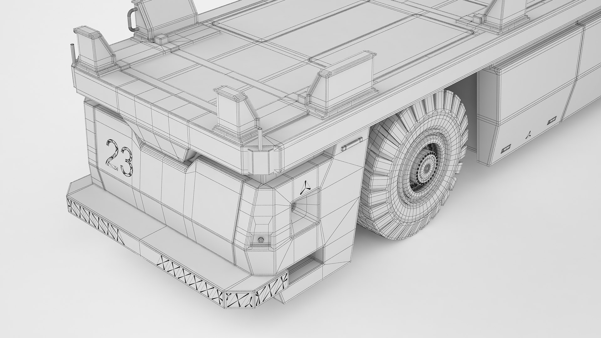 Self Drive Loader Platform 04 3D Model - TurboSquid 1778048