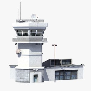 3D Control Tower Models - Browse & Download Formats - TurboSquid