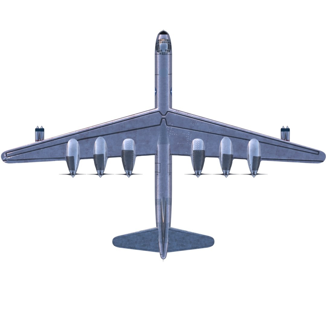 Convair B-36 Peacemaker 3D - TurboSquid 1817447