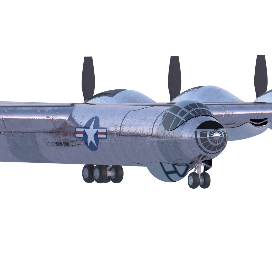 Convair B-36 Peacemaker 3D - TurboSquid 1817447
