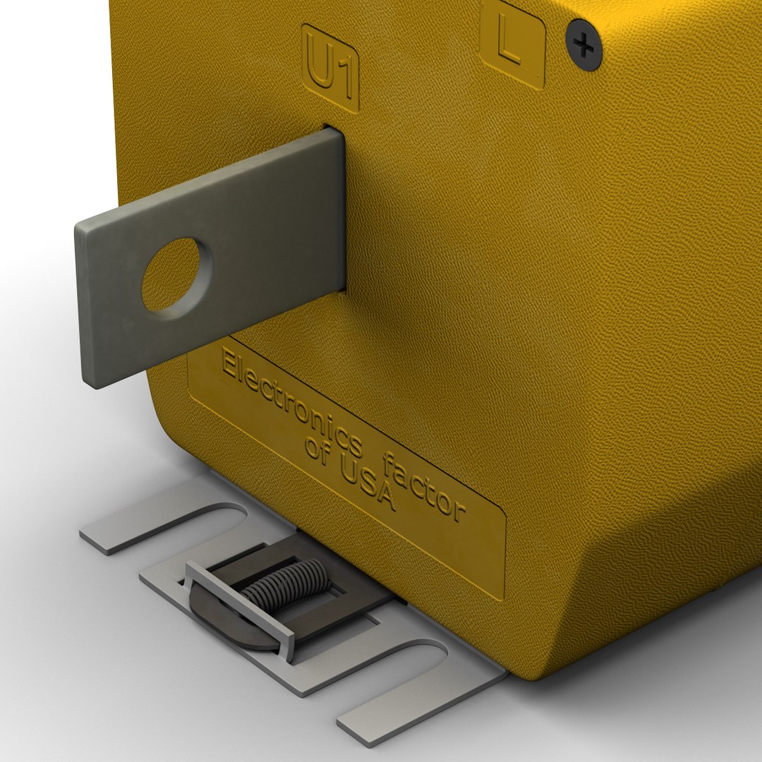 Support Type Current Transformer 3d Model