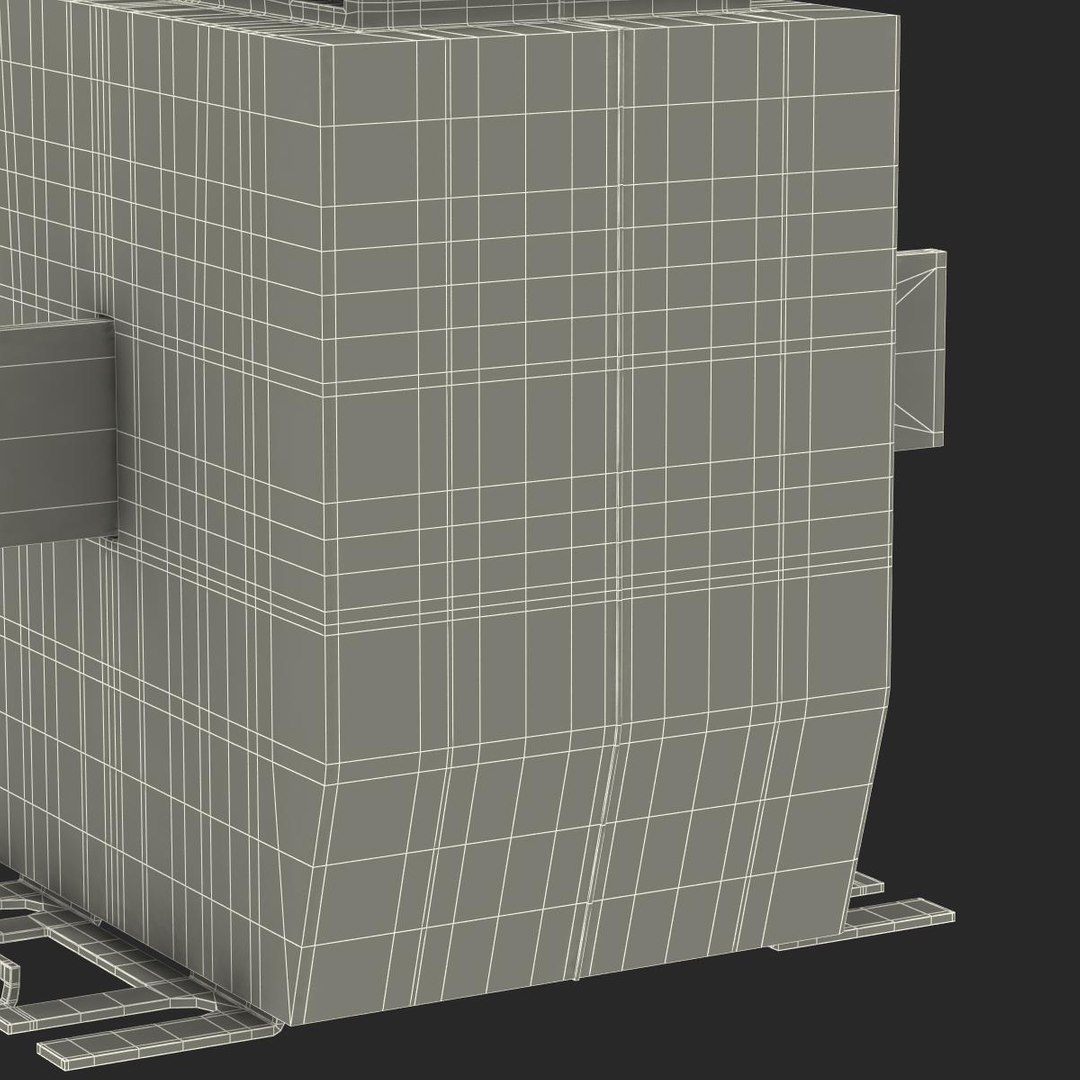Support Type Current Transformer 3d Model
