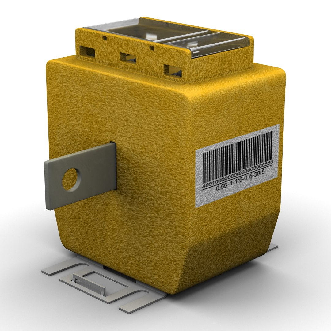 Support Type Current Transformer 3d Model