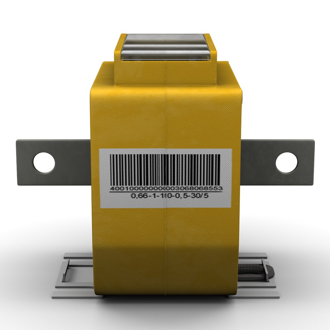 Support Type Current Transformer 3d Model