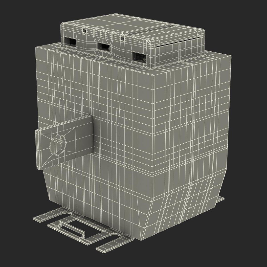 Support Type Current Transformer 3d Model