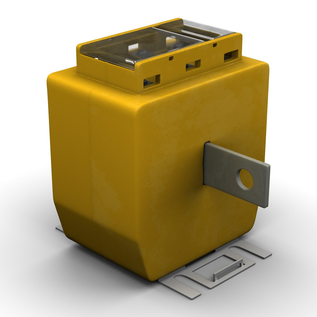 Support Type Current Transformer 3d Model