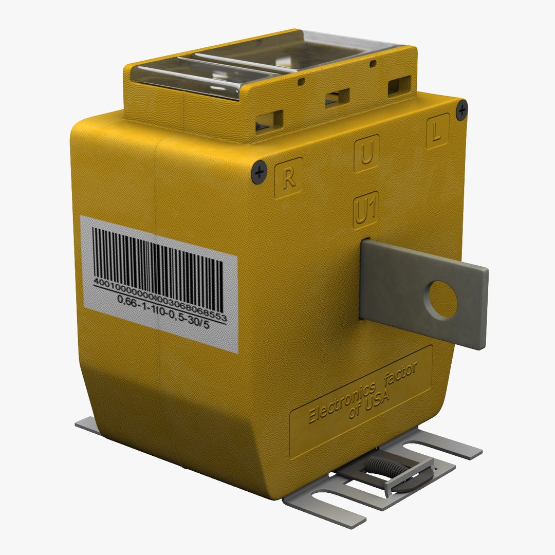 support type current transformer 3d model