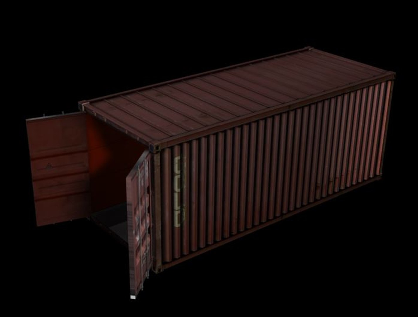 Shipping Container Cargo 3D - TurboSquid 1389222