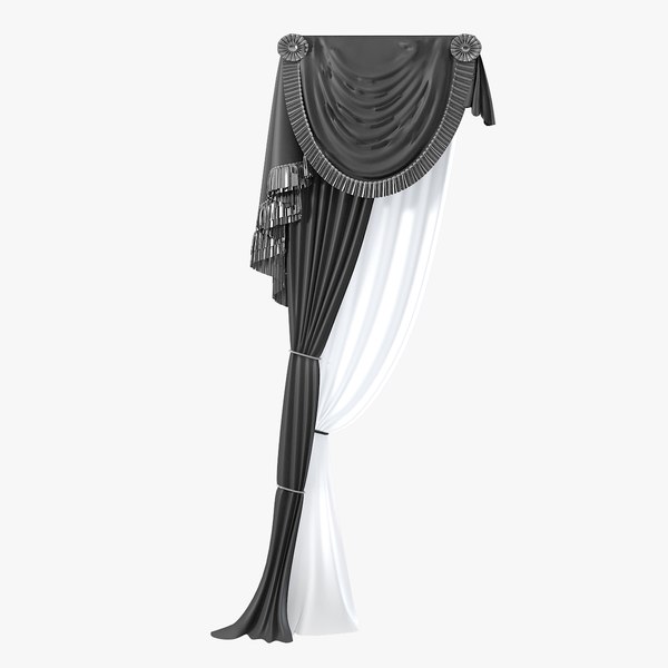 modèle 3D de Rideau de luxe classique - TurboSquid 657208