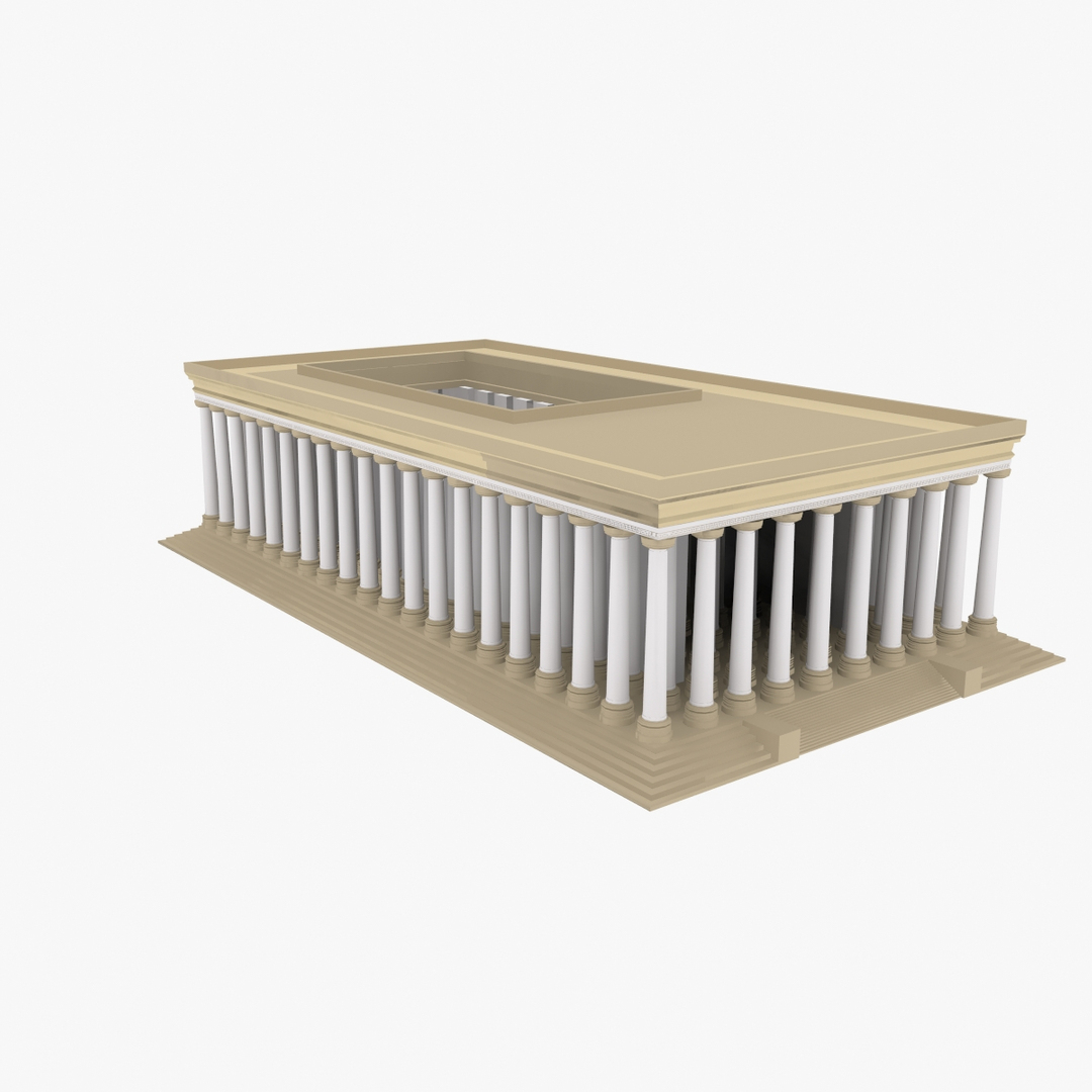3d model temple