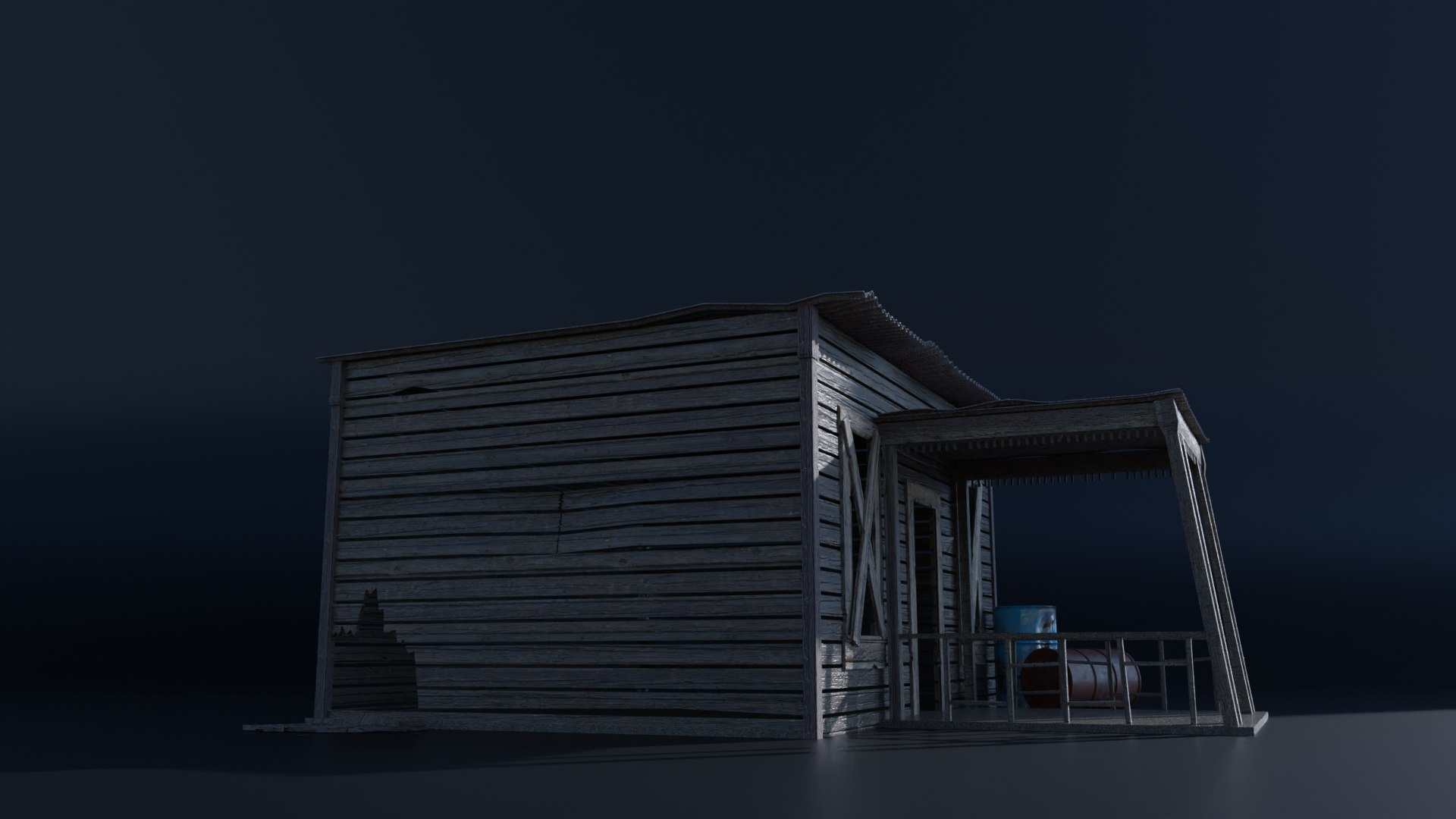 Old Shack-Slum Asset 3D - TurboSquid 2000592