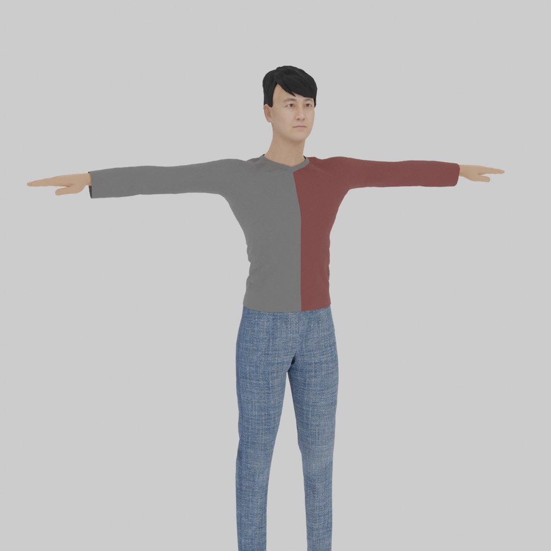 Man 3D Model - TurboSquid 2021596