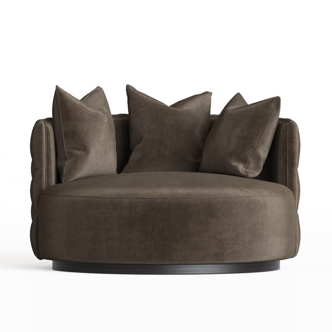 Love Seat Sofa Chair Model - TurboSquid 1551479