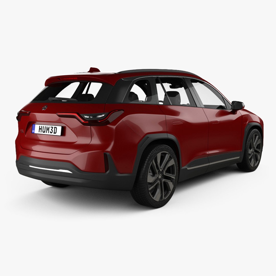 NIO ES6 with HQ interior 2020 3D model - TurboSquid 1833228