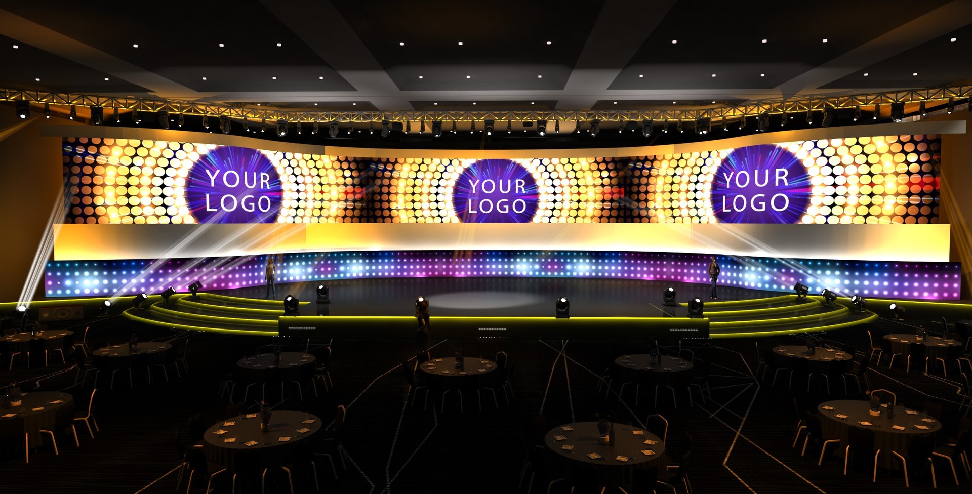 3D Watchout - Mapping Stage Idea 6 - TurboSquid 1981943