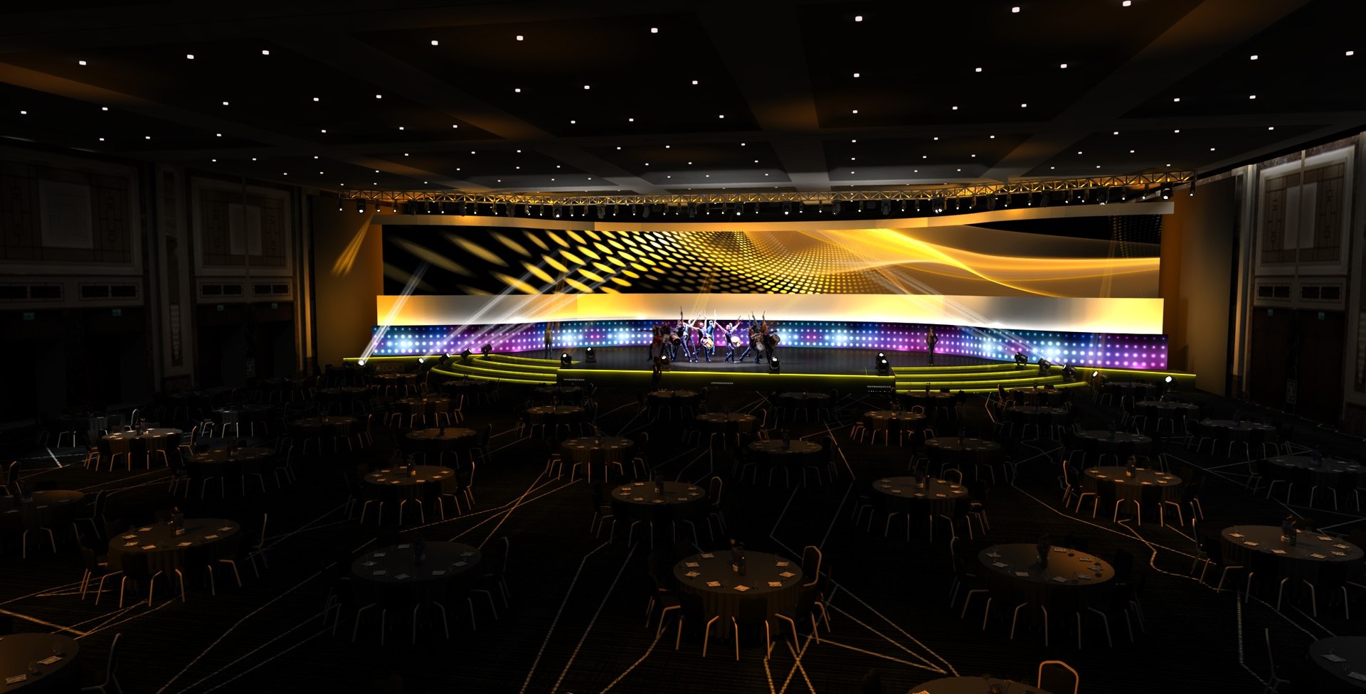 3D Watchout - Mapping Stage Idea 6 - TurboSquid 1981943