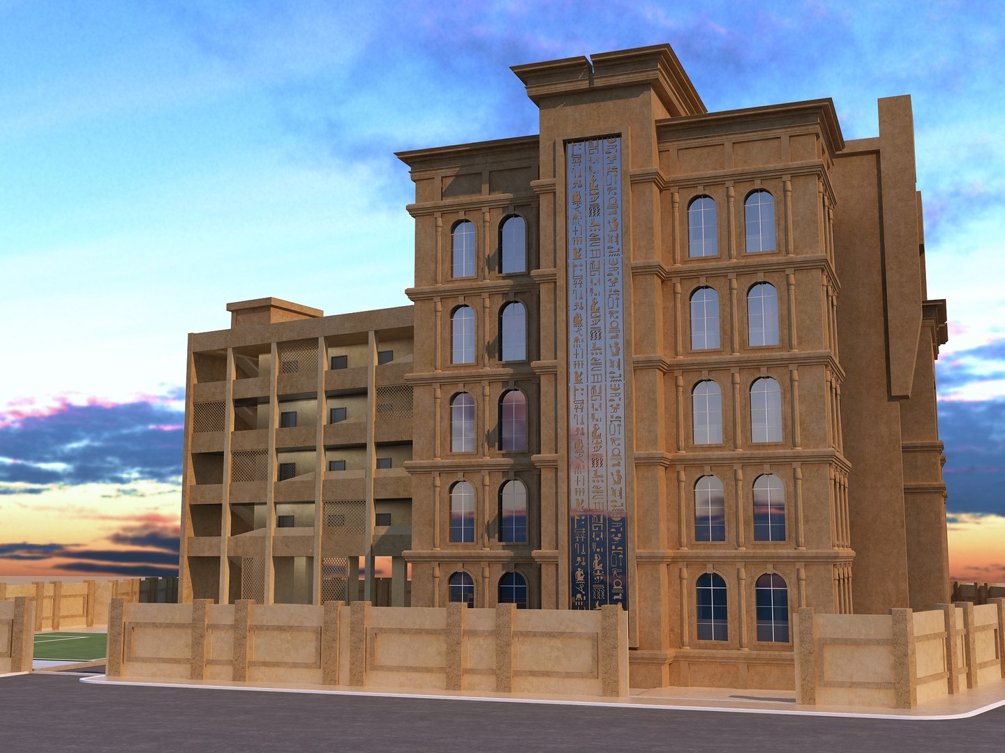 0207 - School Architecture Project - Blender Model - TurboSquid 2241479