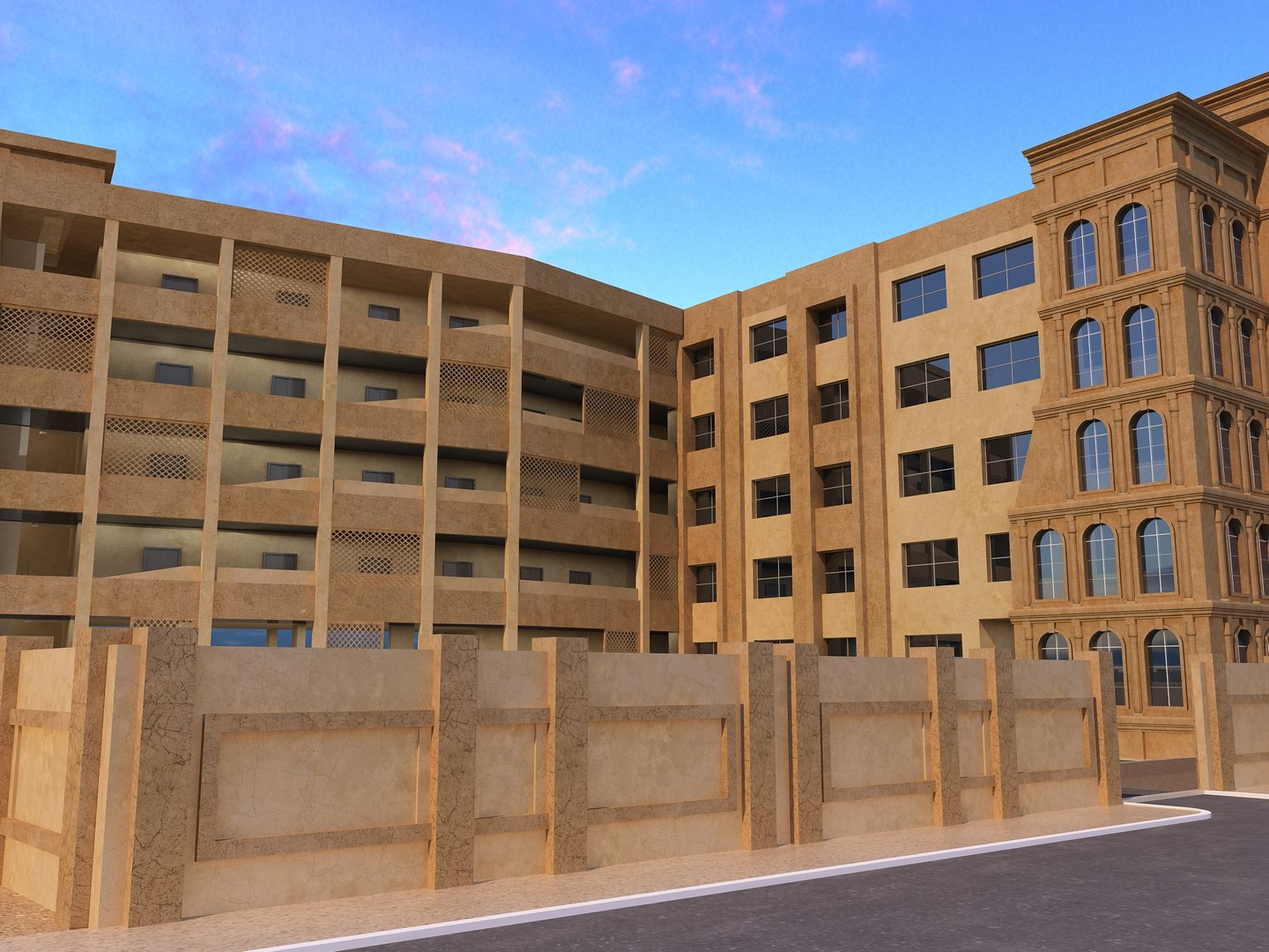 0207 - School Architecture Project - Blender Model - TurboSquid 2241479