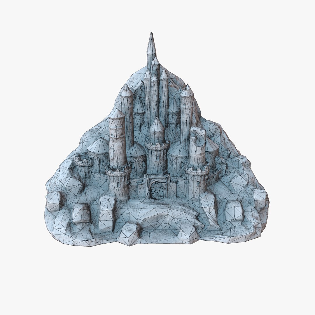 3D sand castle pbr model - TurboSquid 1244023