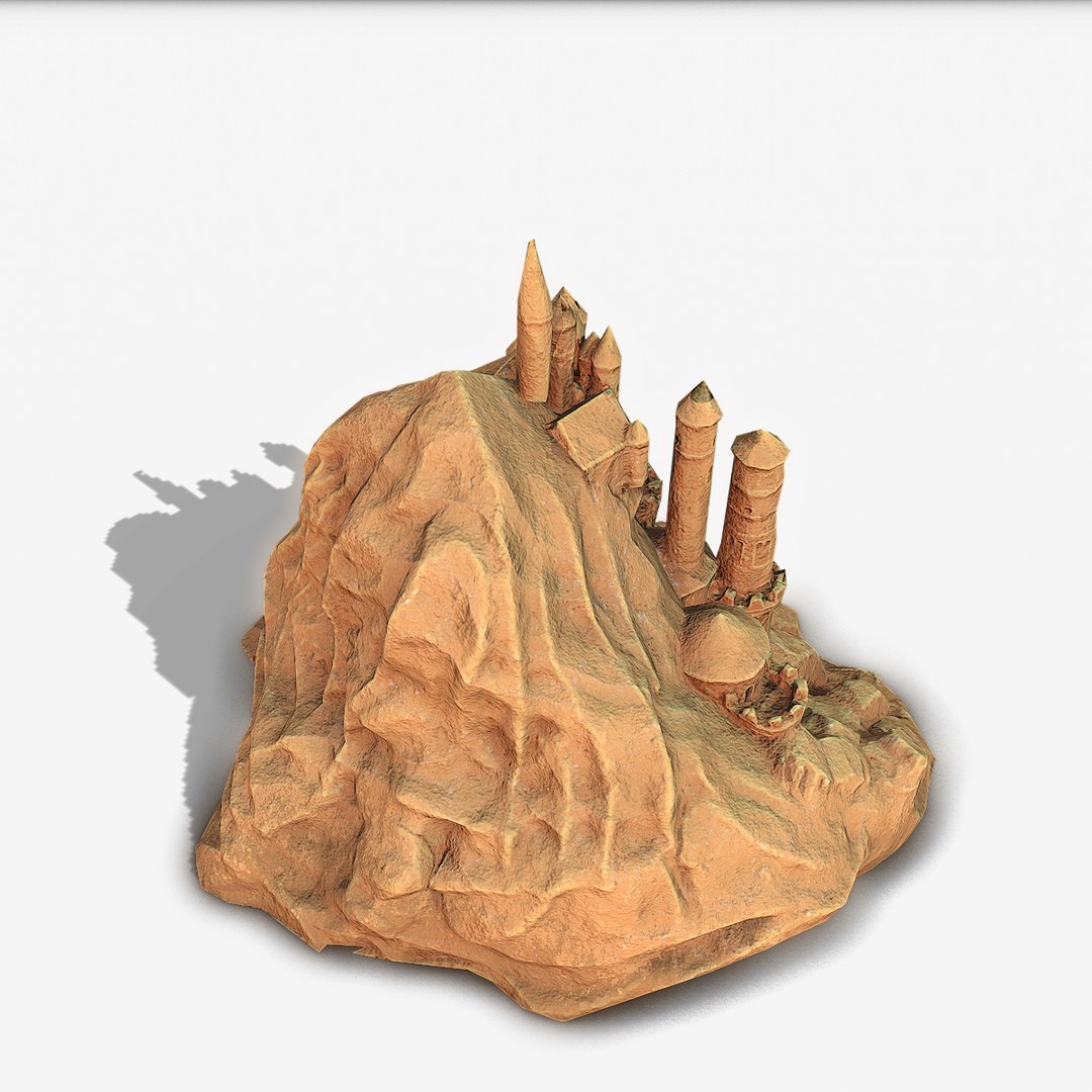 3D Sand Castle Pbr Model - TurboSquid 1244023