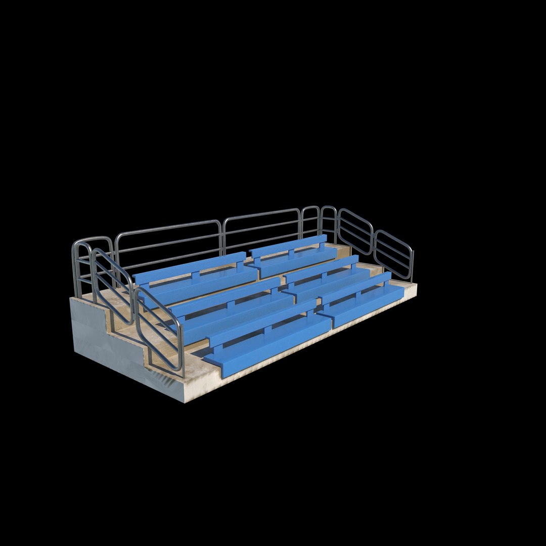 Outdoor Movable Grandstand 3D Model 3D - TurboSquid 2349302