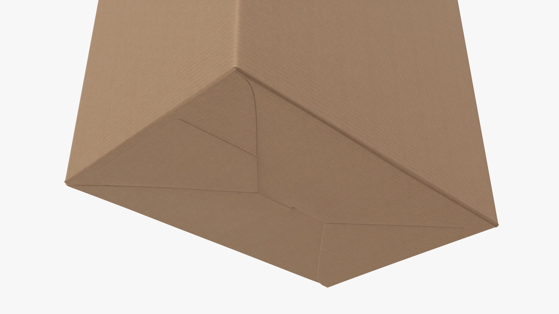3D model cardboard box tall - TurboSquid 1615278