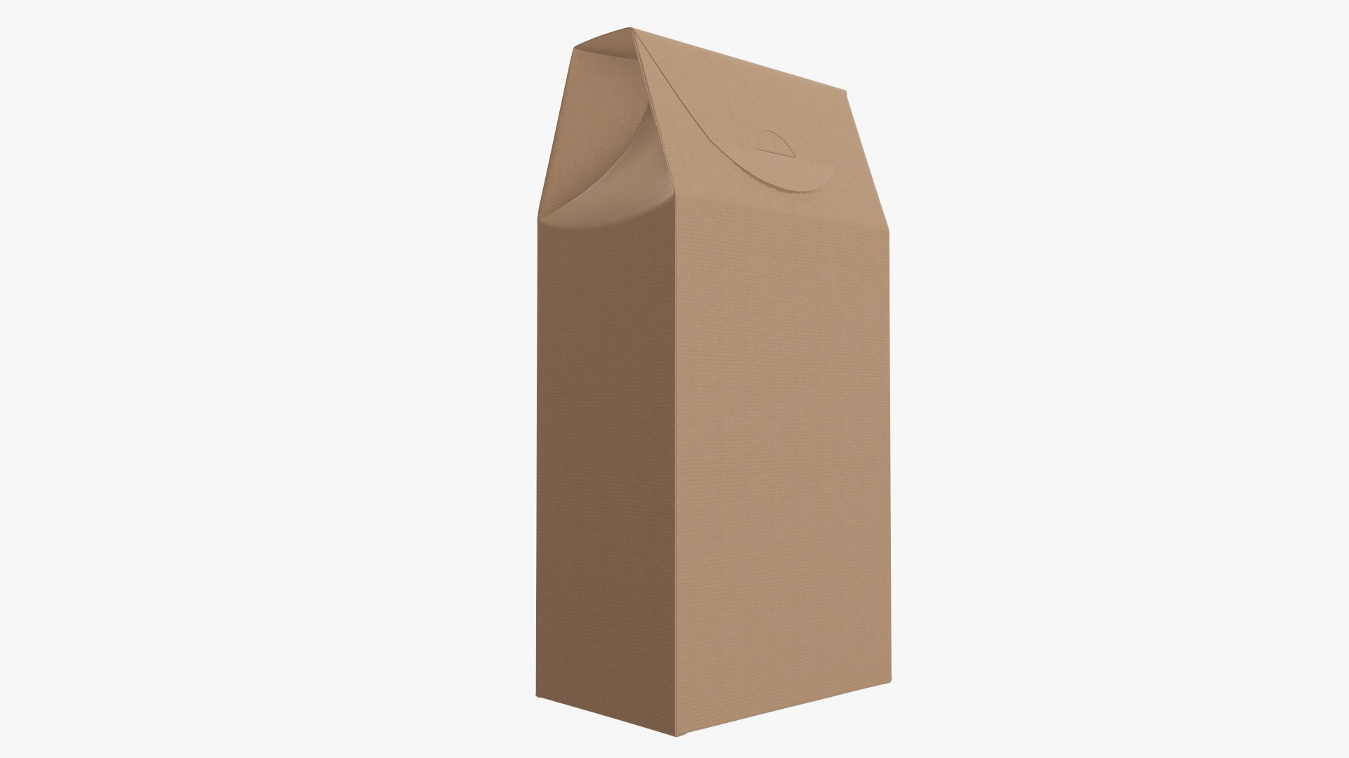 3D model cardboard box tall - TurboSquid 1615278