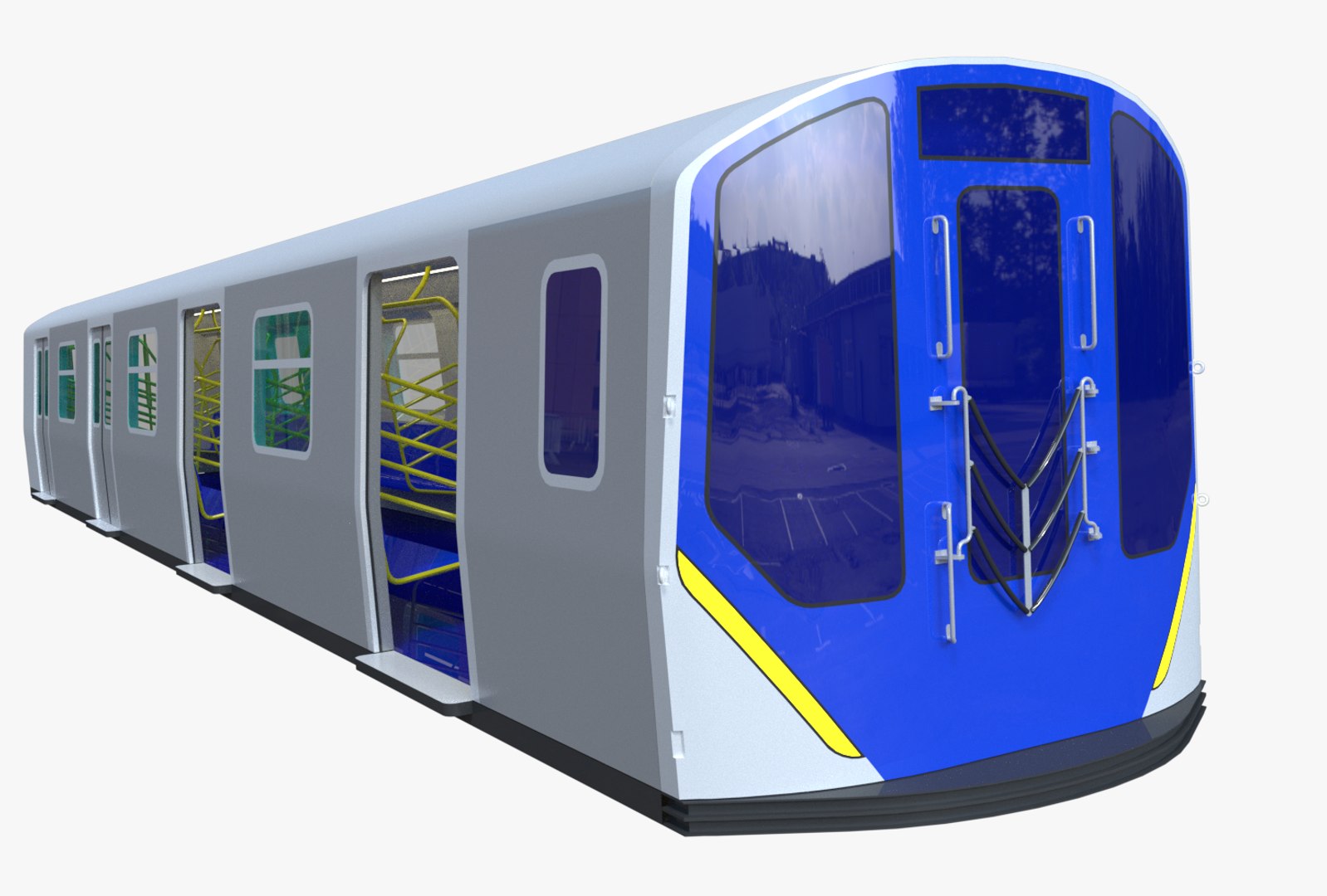 Ny Subway Car R211 3D - TurboSquid 1324747