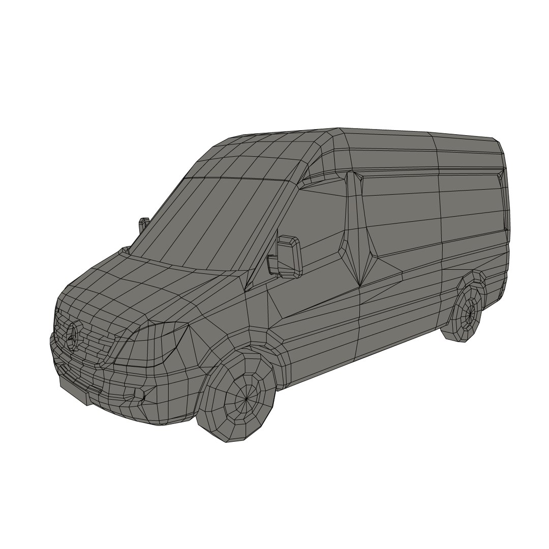 Max Mercedes Benz Sprinter Van