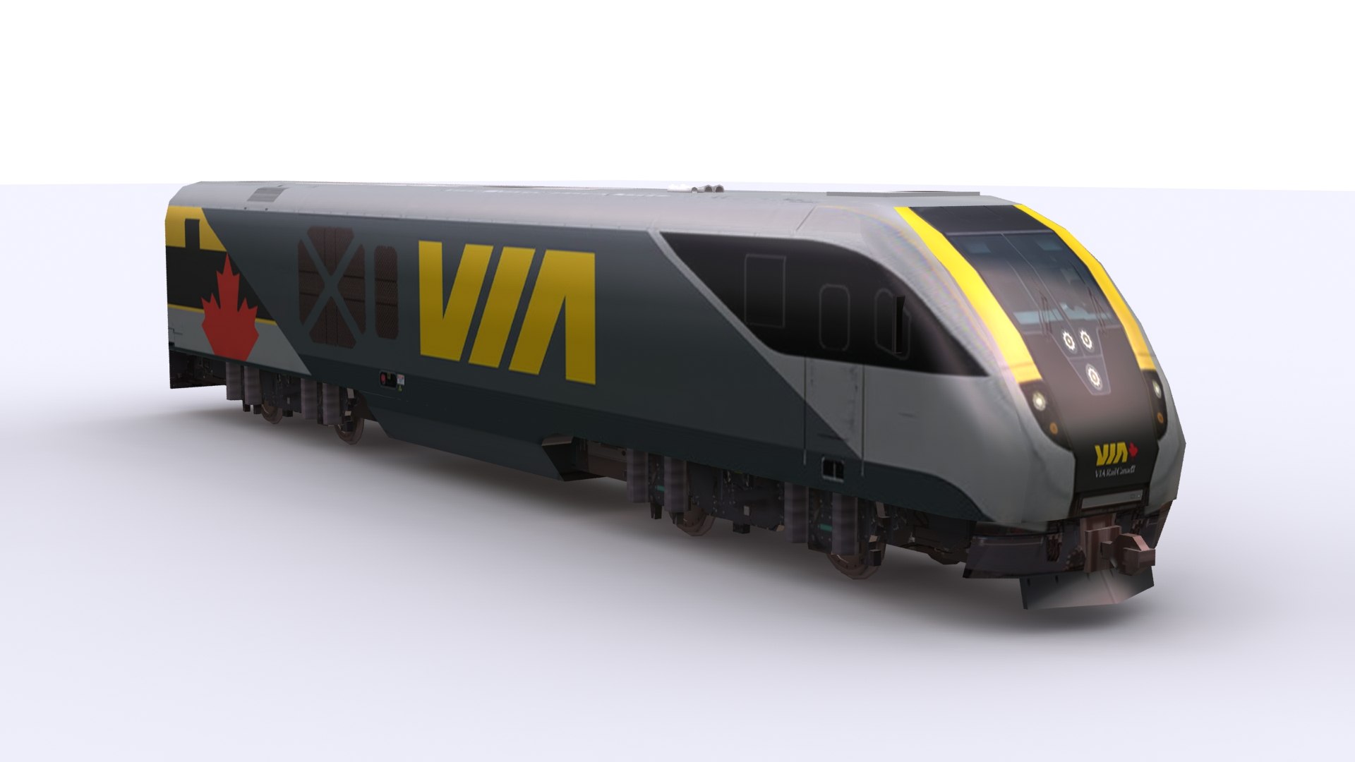 VIA SC 42 Locomotive 3D 모델 - TurboSquid 1977906