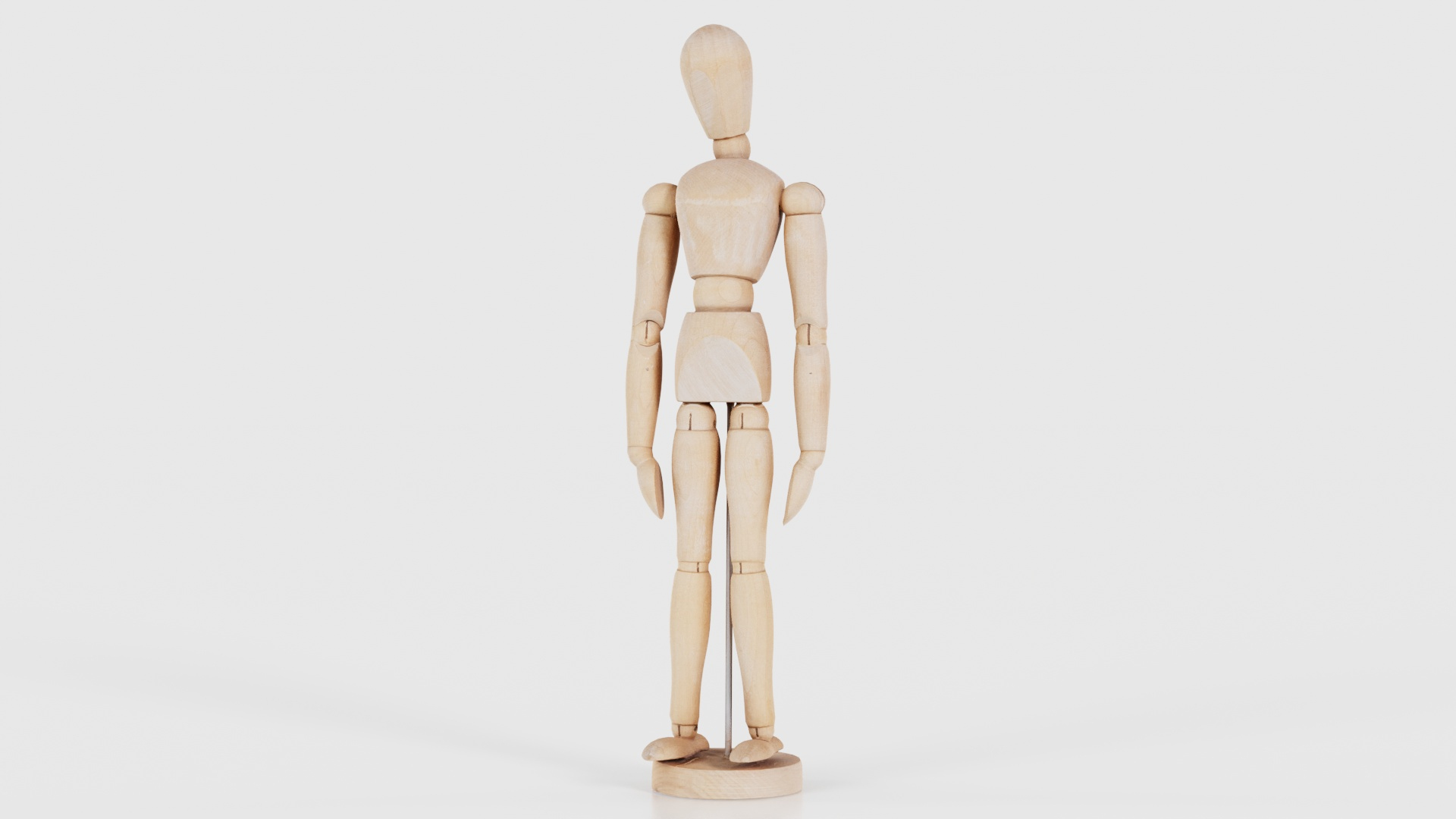 Wooden Mannequin Pose 07 Remastered Model - TurboSquid 2363581