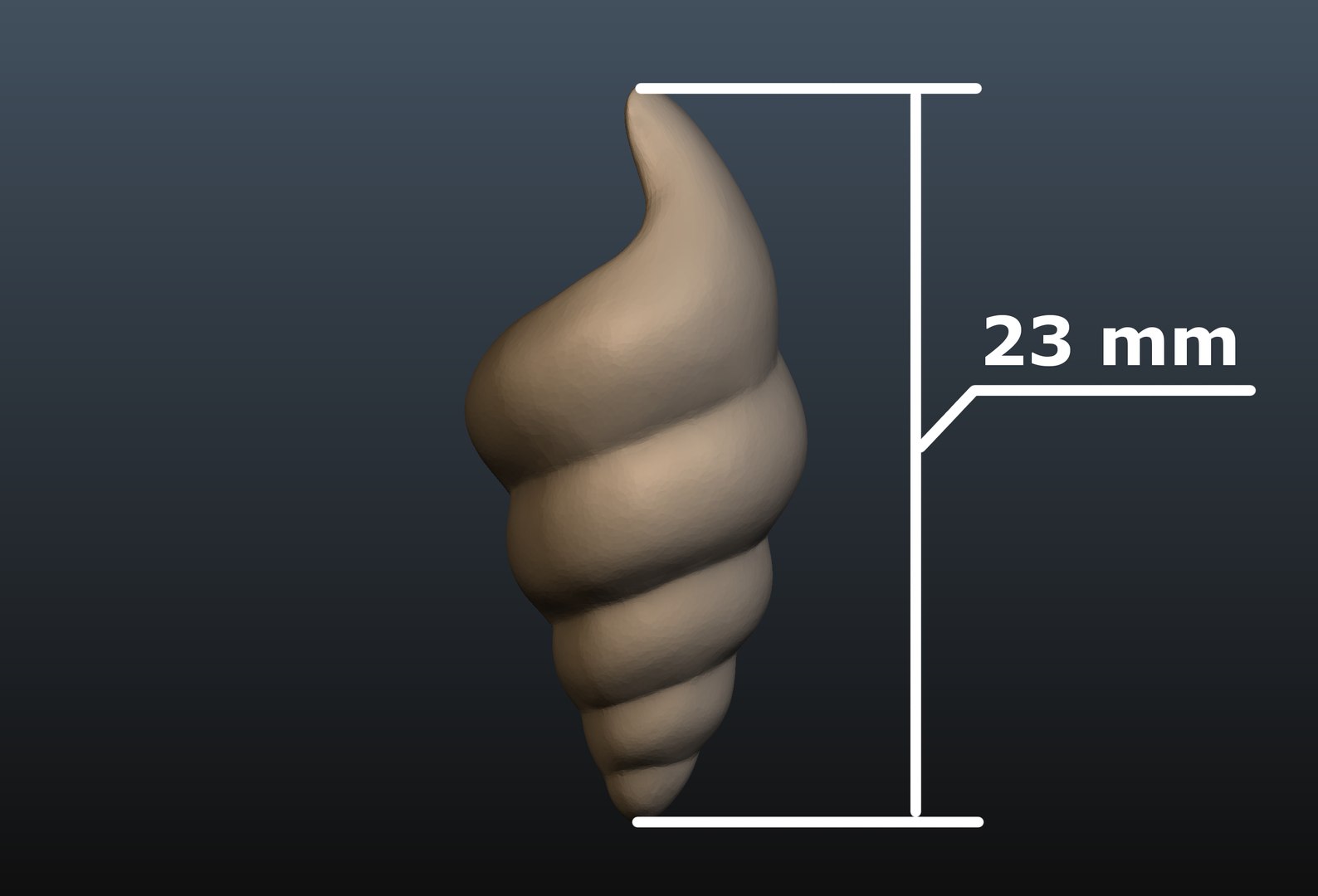 Seashell 3D Print 3D Model - TurboSquid 1874602