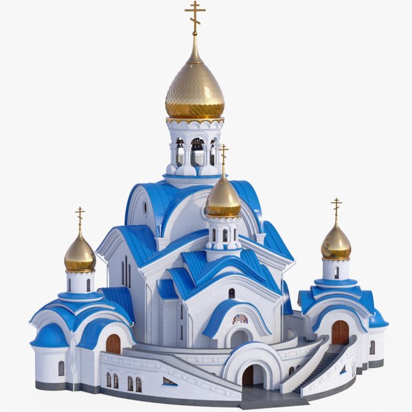 3D model Church - TurboSquid 1951849