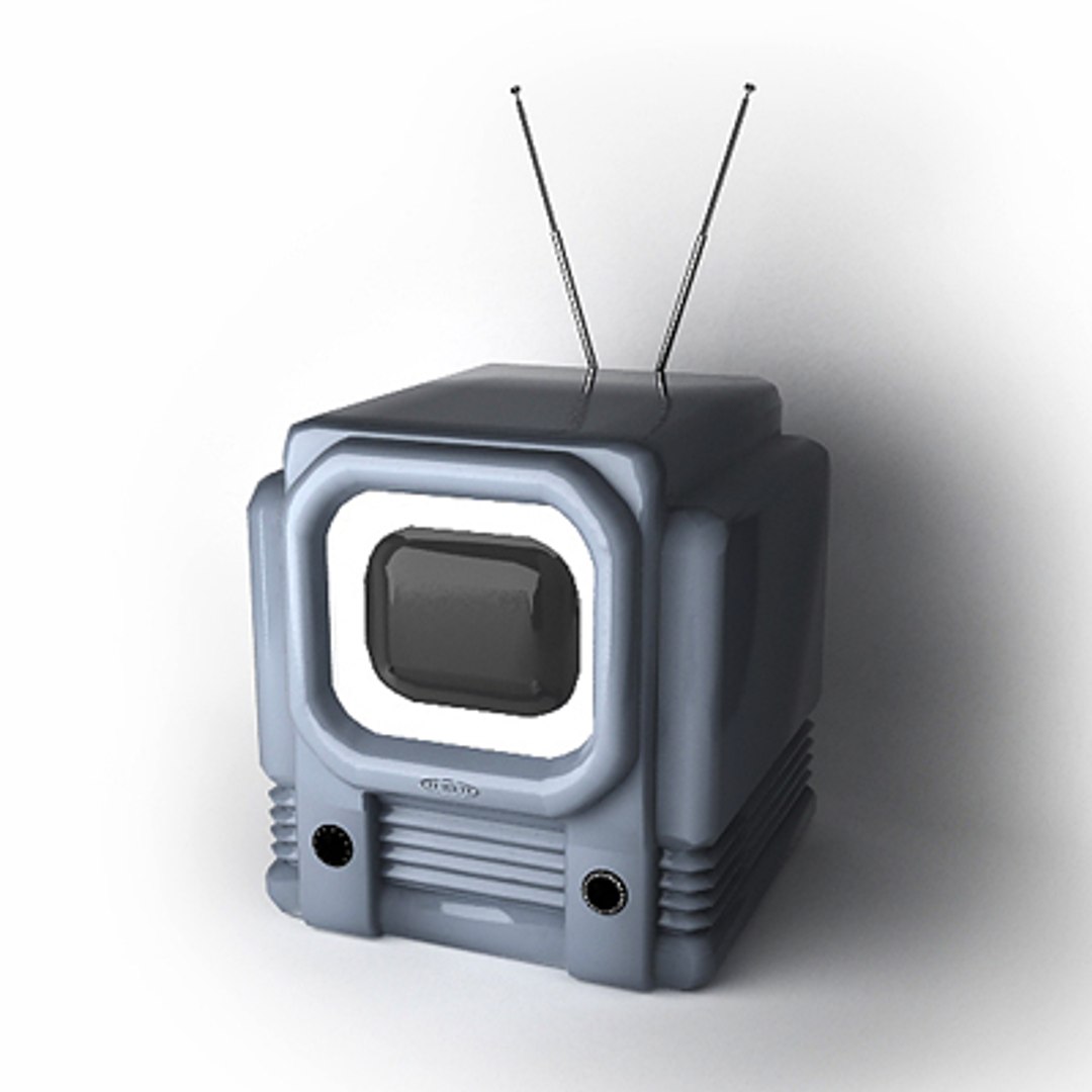 3d retro tv