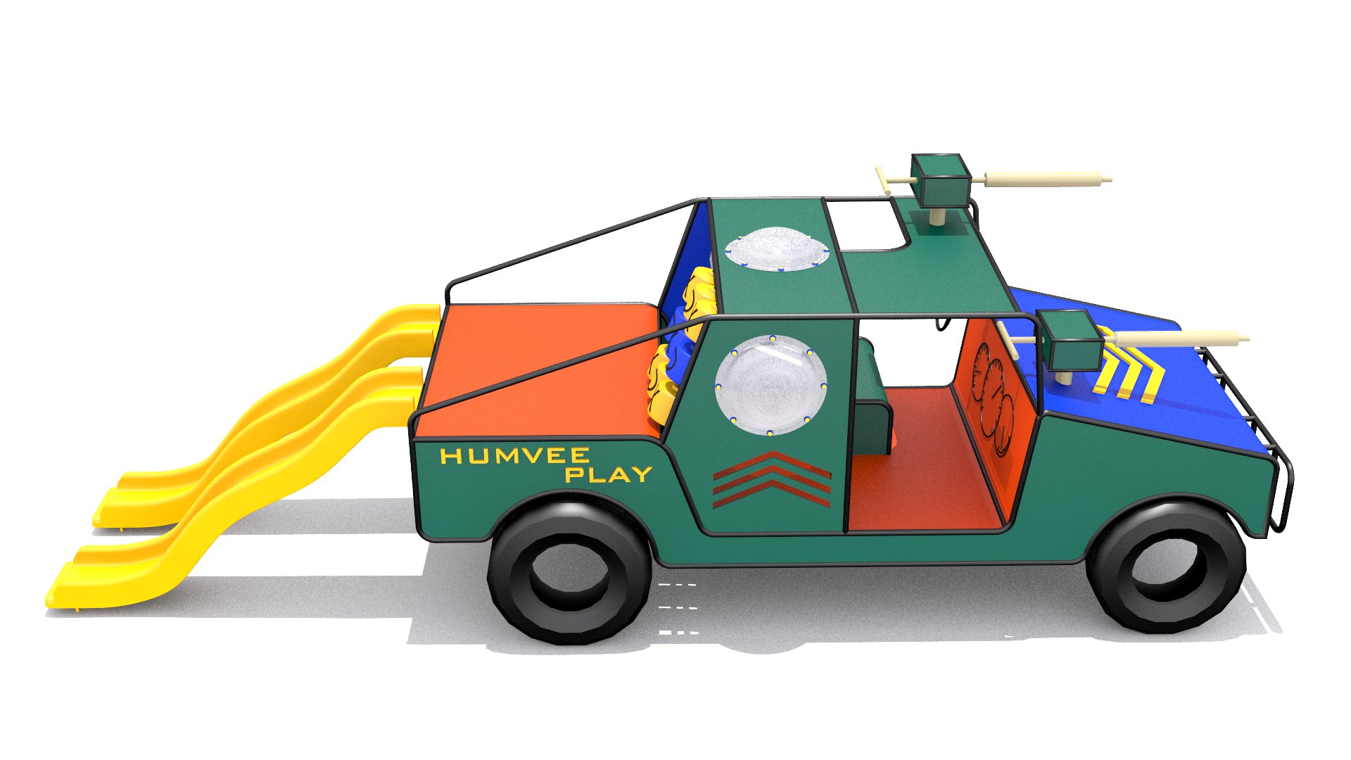 Vehicle Playground Model - TurboSquid 1778338