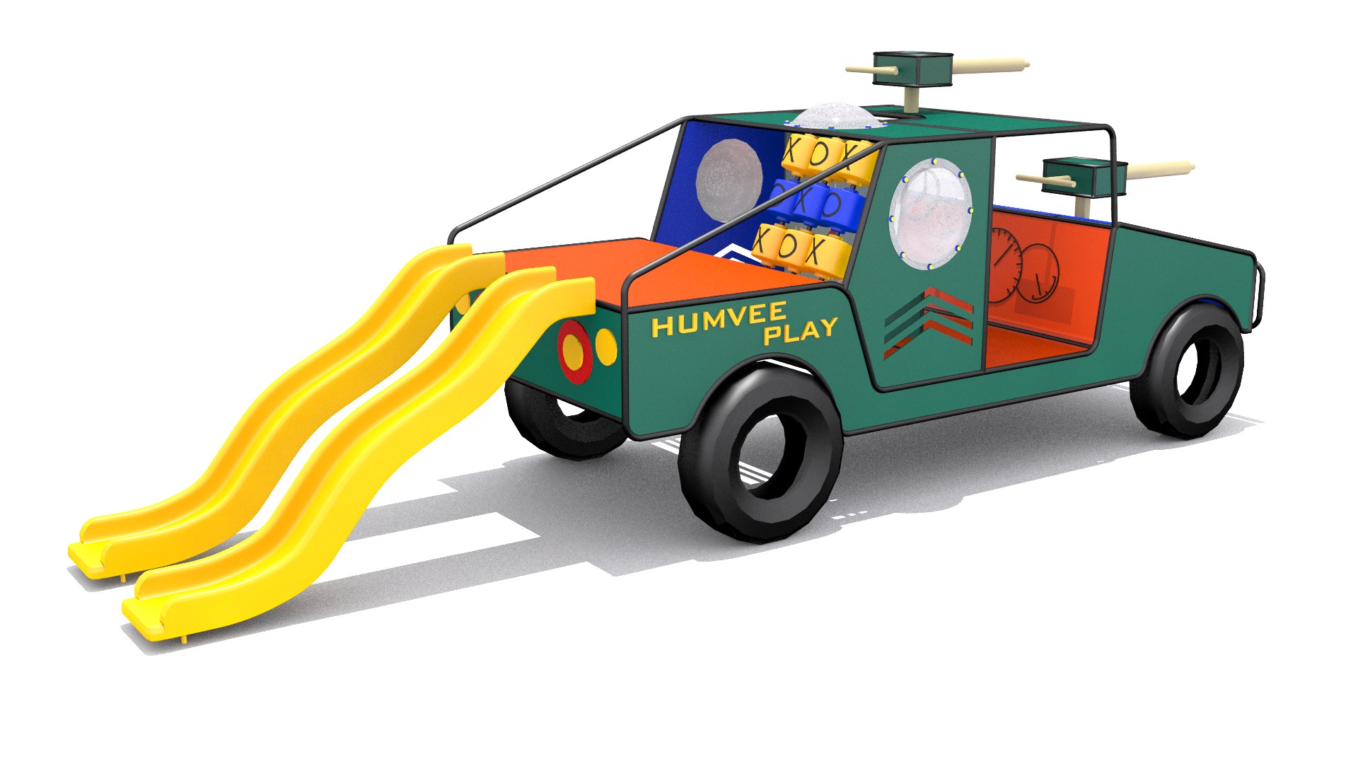 Vehicle Playground Model - TurboSquid 1778338