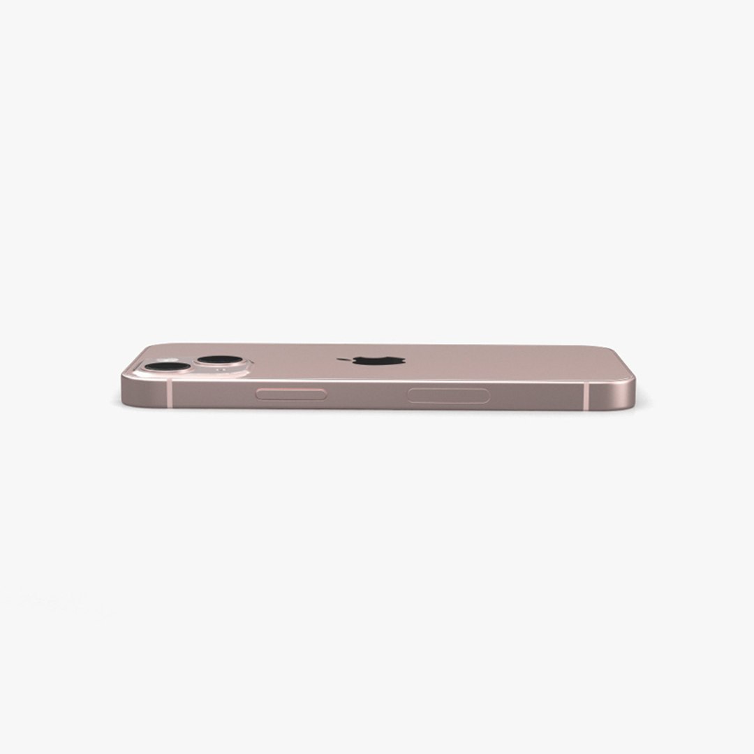 3D Apple IPhone 13 Mini Pink - TurboSquid 1878907