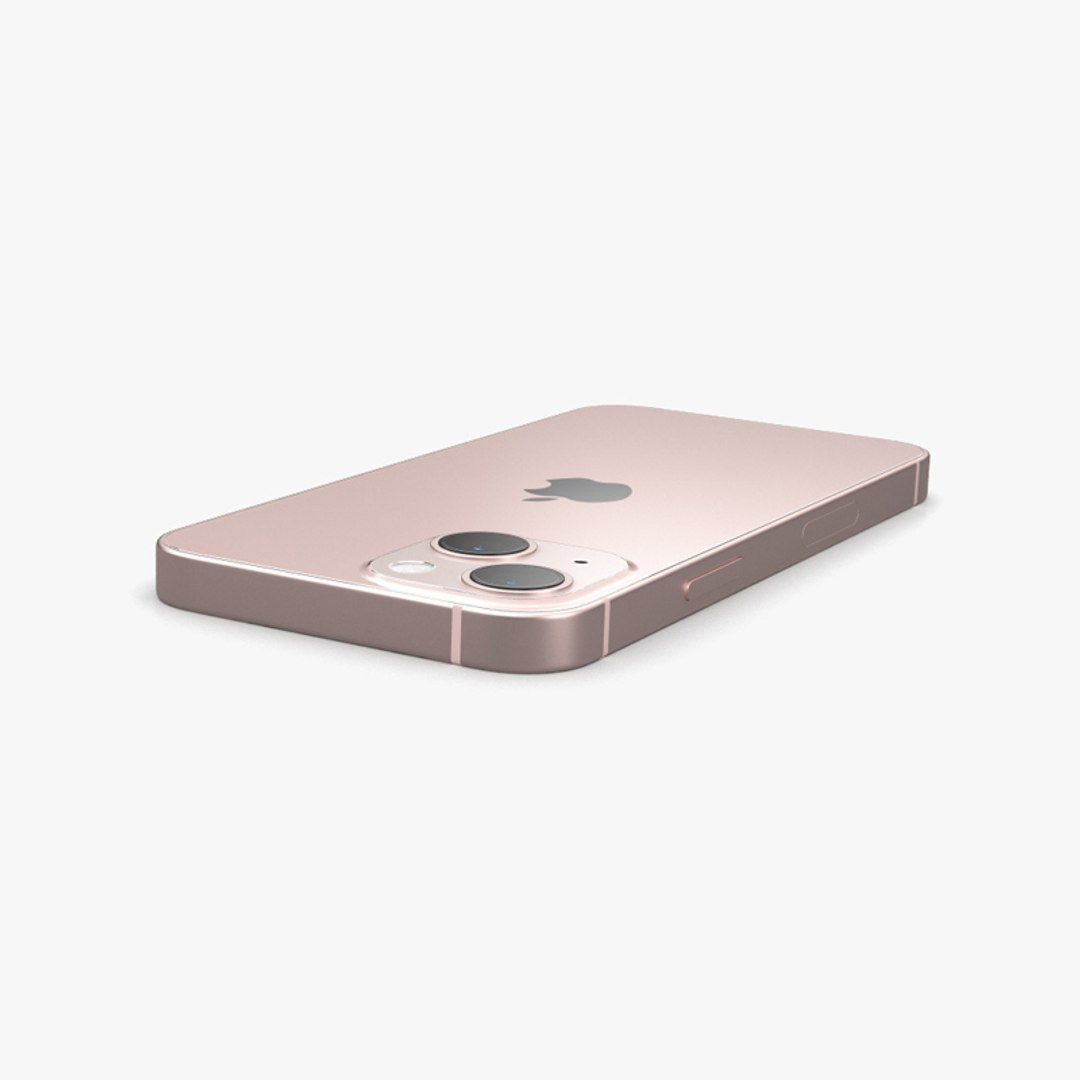 3D Apple IPhone 13 Mini Pink - TurboSquid 1878907