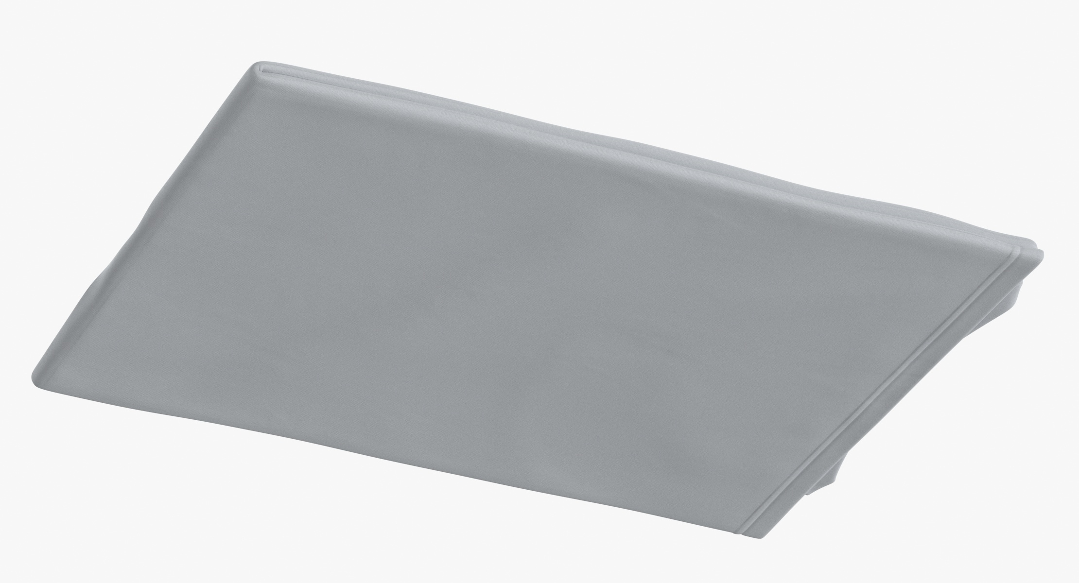 3D Female Crew Neck Folded White Staff 02 model - TurboSquid 1774890