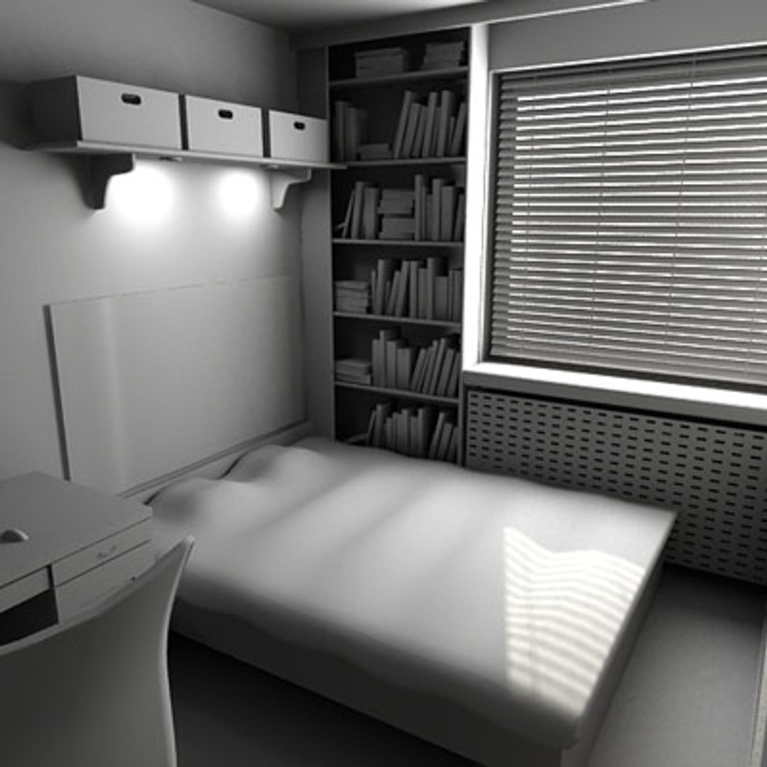3ds Max Interior House Room